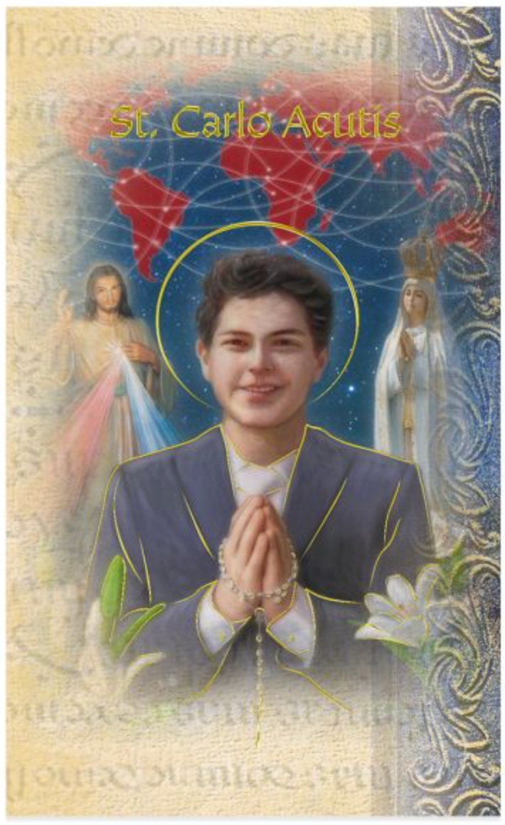 St. Carlo Acutis Biography Pamphlet – Celtic Cove Catholic Bookstore