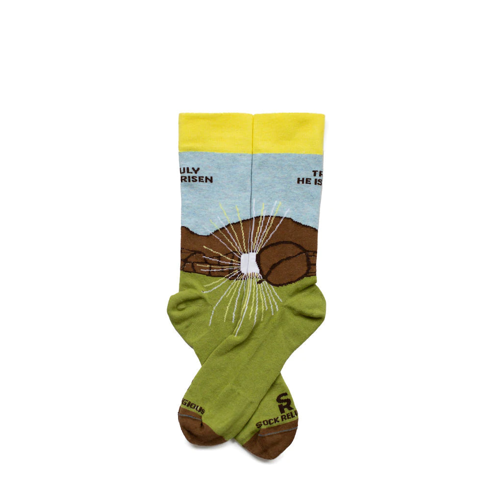 Empty Tomb Socks - Adult OSFM – Celtic Cove Catholic Bookstore
