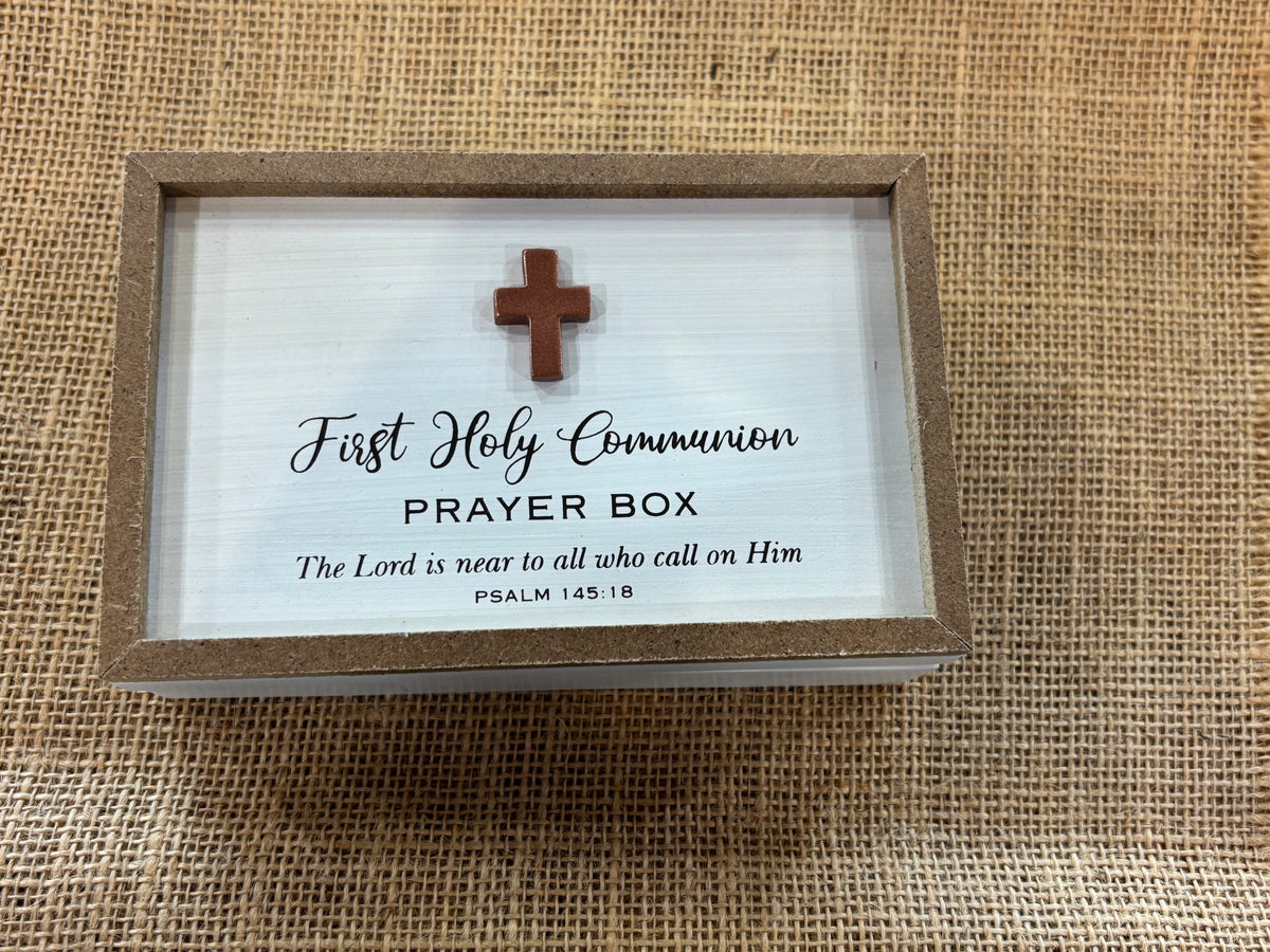 First Communion Prayer Box – Celtic Cove Catholic Bookstore