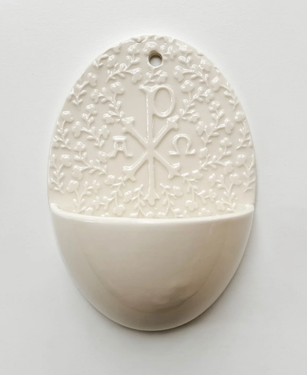 Holy Water Font for Home – Celtic Cove Catholic Bookstore