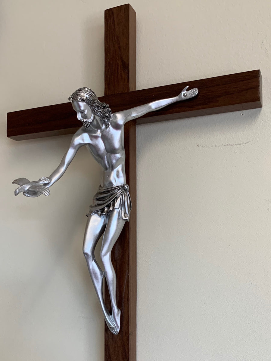 Gift of the Holy Spirit Wall Crucifix 11" x 22" – Celtic Cove Catholic ...